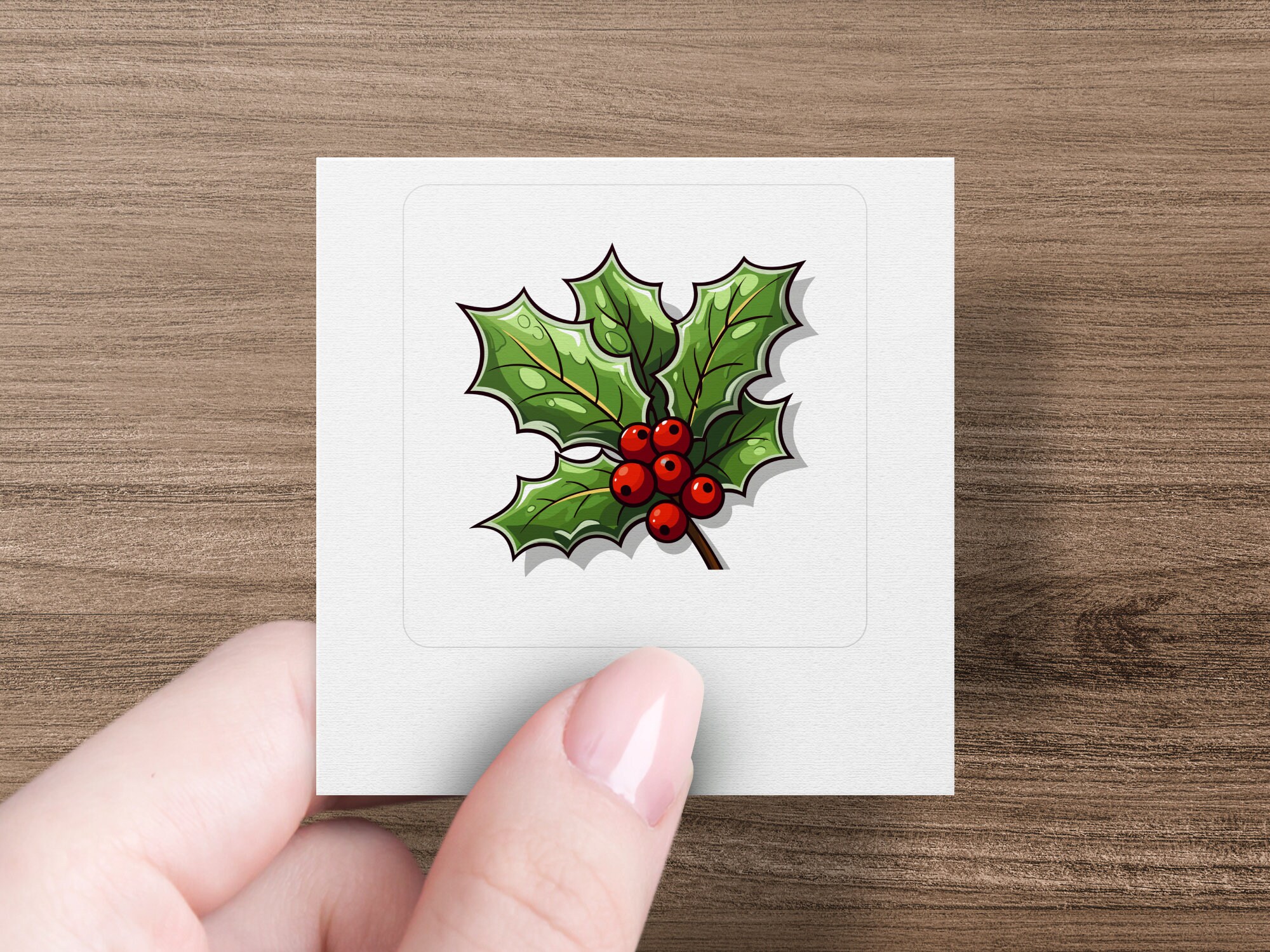 Christmas Stickers Festive Cheer Adorable Holiday Joy Enchanting ...