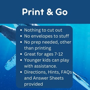 Escape Room for Kids - Whale Quest - Whale Escape Room - Escape Room ...