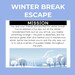 Escape Room for Kids - Winter Break Escape - Ages 7-12 - Etsy