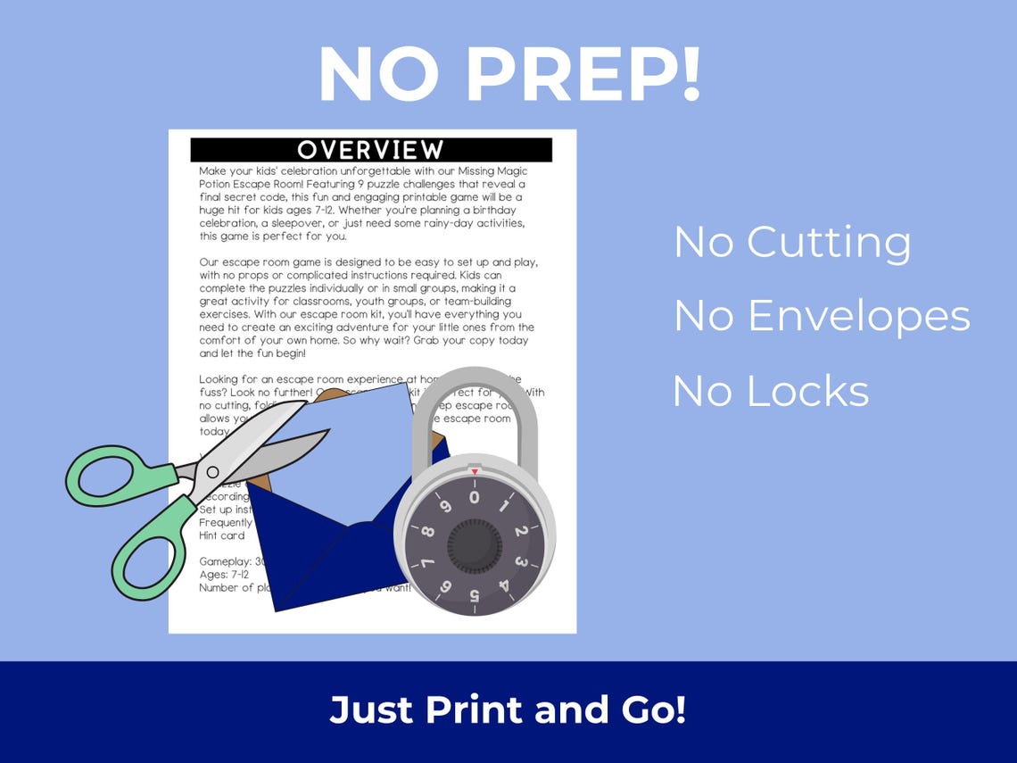 Escape Room for Kids - Winter Break Escape - Ages 7-12 - Etsy