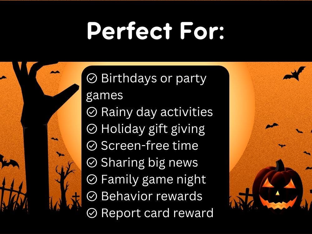 Kids Scavenger Hunt the Stoeln Pumpkin Scavenger Hunt Halloween ...