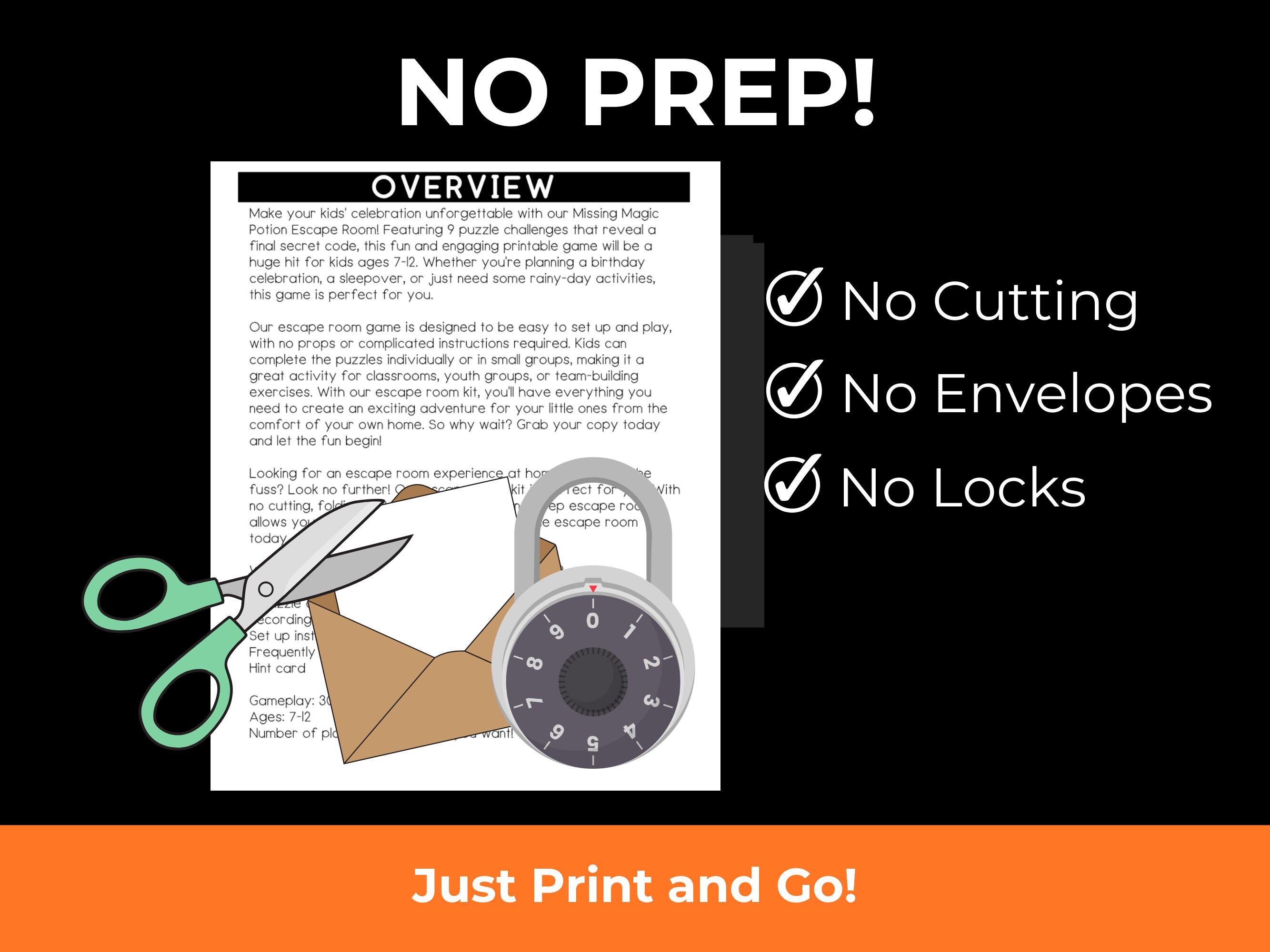 A Printable Girl Scout Escape Room : Juliette's Spooky Birthday Bash - Etsy