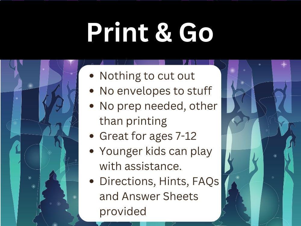 Escape Room for Kids - Witch's Potion Lab - Printable Escape Room ...