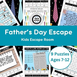 Escape Room for Kids - Father's Day Escape - Kids Escape Room ...