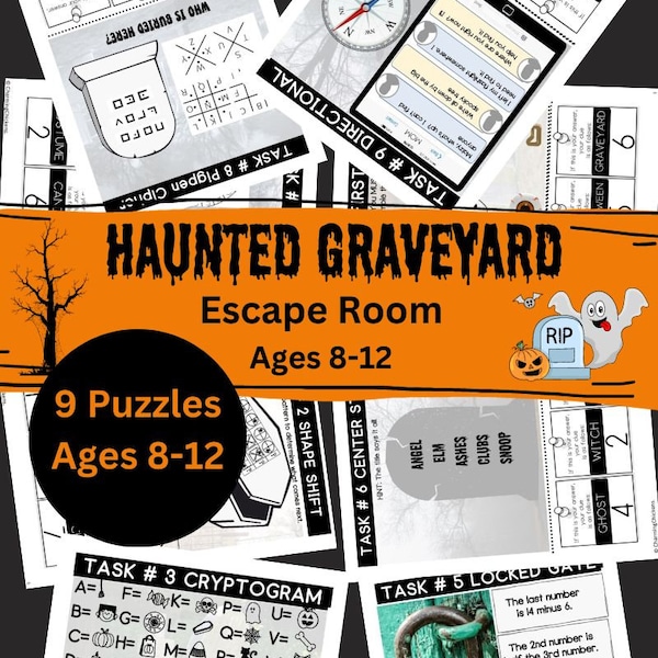 Escape Room Printable - Etsy