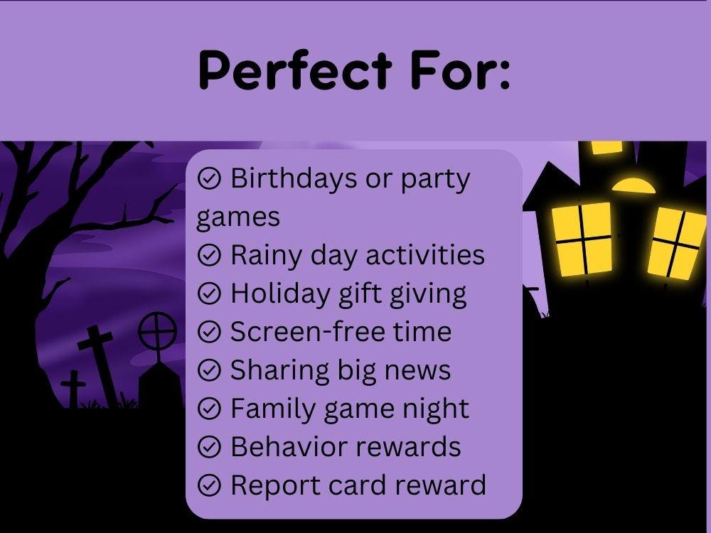 Kids Scavenger Hunt - Haunted House Scavenger Hunt - Home Edition ...