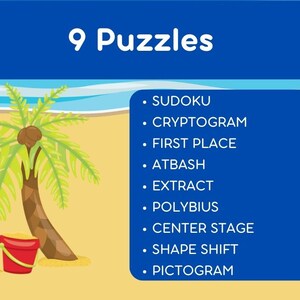 Escape Room for Kids - Surfing Santa - Ages 7-12 - Etsy