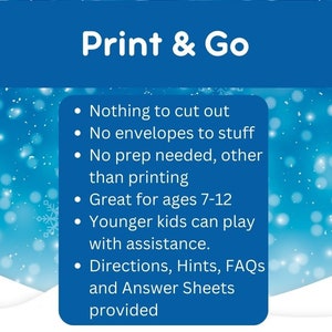 Escape Room for Kids - Winter Break Escape - Ages 7-12 - Etsy