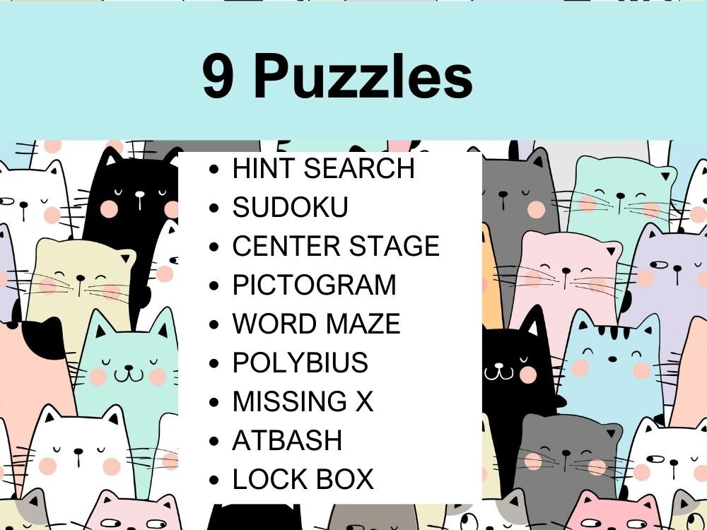 Escape Room for Kids - Paws and Claws - Cat Escape Room - Kids Escape ...