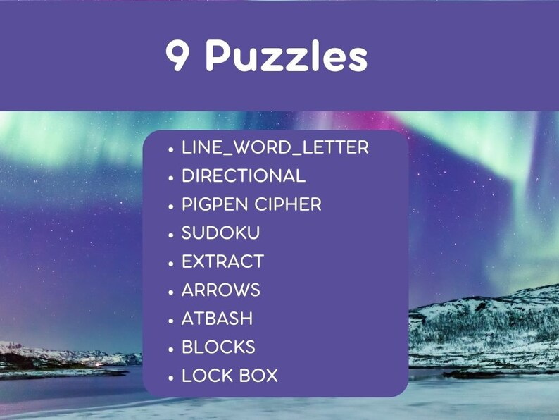 Polar Station Mystery: Printable Kids Escape Room (ages 7-12) - Etsy ...