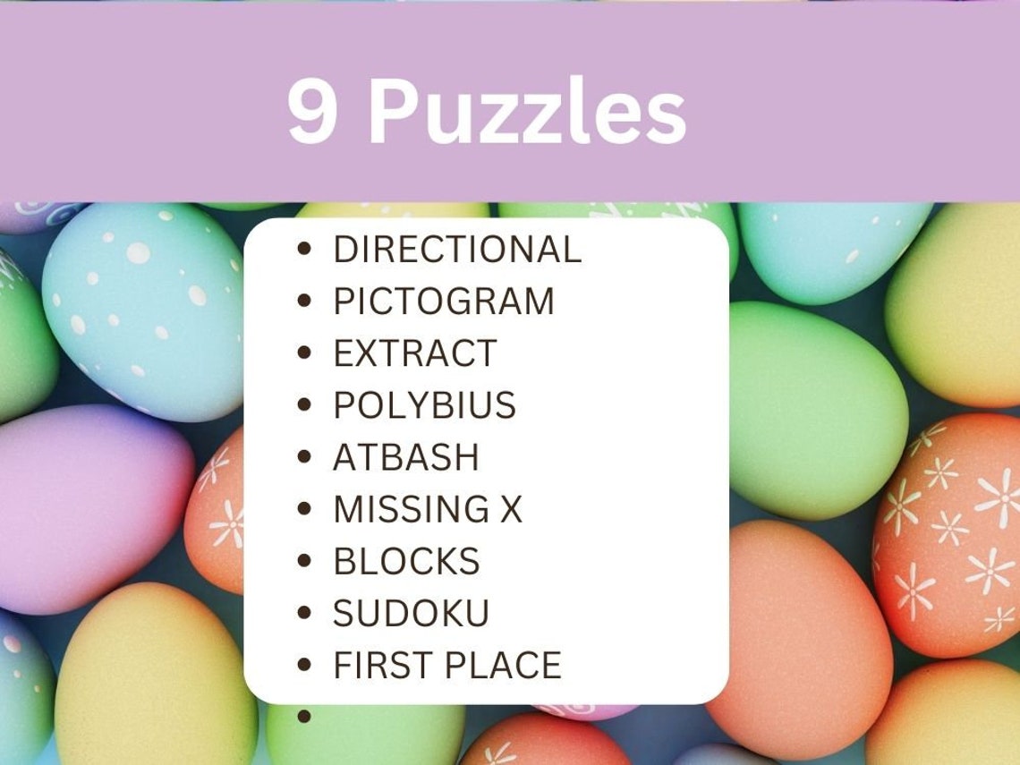 Escape Room for Kids - Easter Egg Adventure - Easter Escape Room - Kids ...