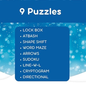 Escape Room for Kids - Winter Break Escape - Ages 7-12 - Etsy