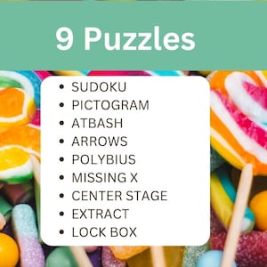 Escape Room for Kids - Candy Challenge - Ages 7-12 - Etsy