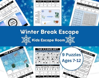 Escape Room for Kids - Enchanted Hike - Ages 7-12 - Etsy