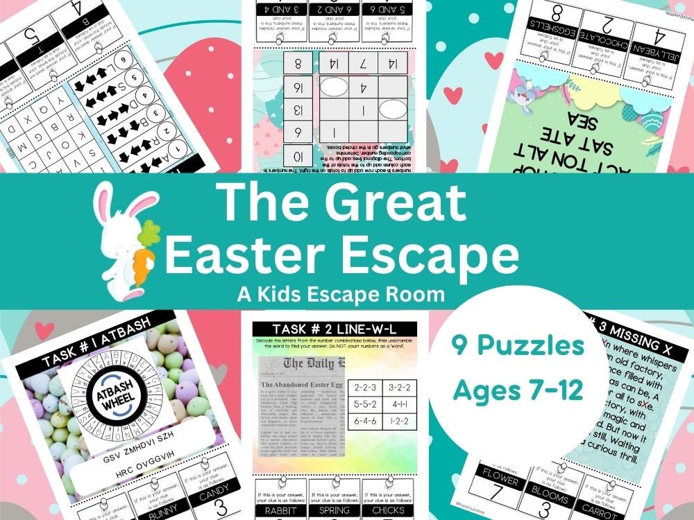 Escape Room for Kids - the Great Easter Escape - Easter Escape Room ...