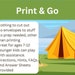 Camping Escape Room for Kids: Escape From Camp - Ages 7-12 (printable ...