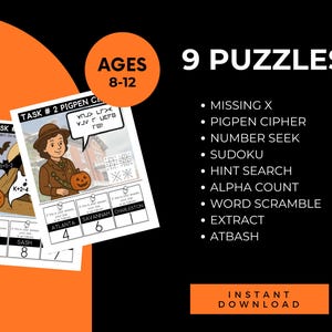 A Printable Girl Scout Escape Room : Juliette's Spooky Birthday Bash - Etsy