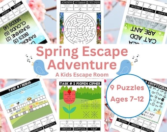 Escape Room for Kids Shamrock Adventure St. Patrick's Day Escape Room ...