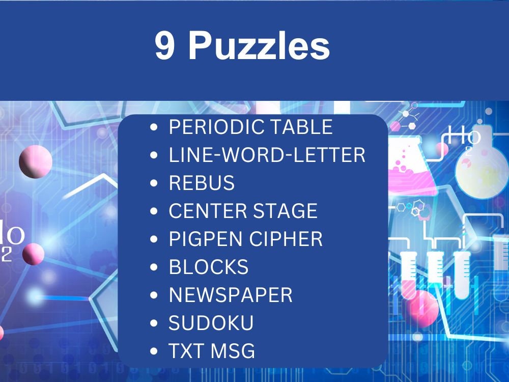 Escape Room for Kids - Mad Scientist Mystery - Printable Escape Room ...