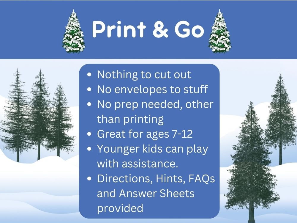 Escape Room for Kids - Abominable Escape - Ages 7-12 - Etsy