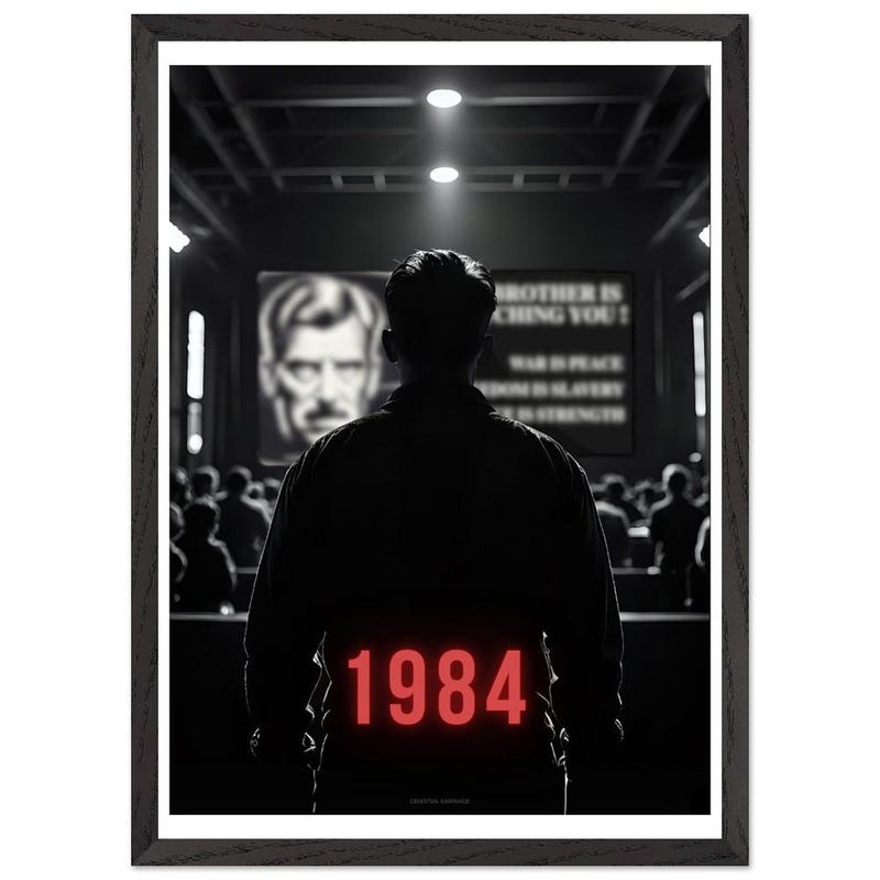 1984 Big Brother Poster - Etsy
