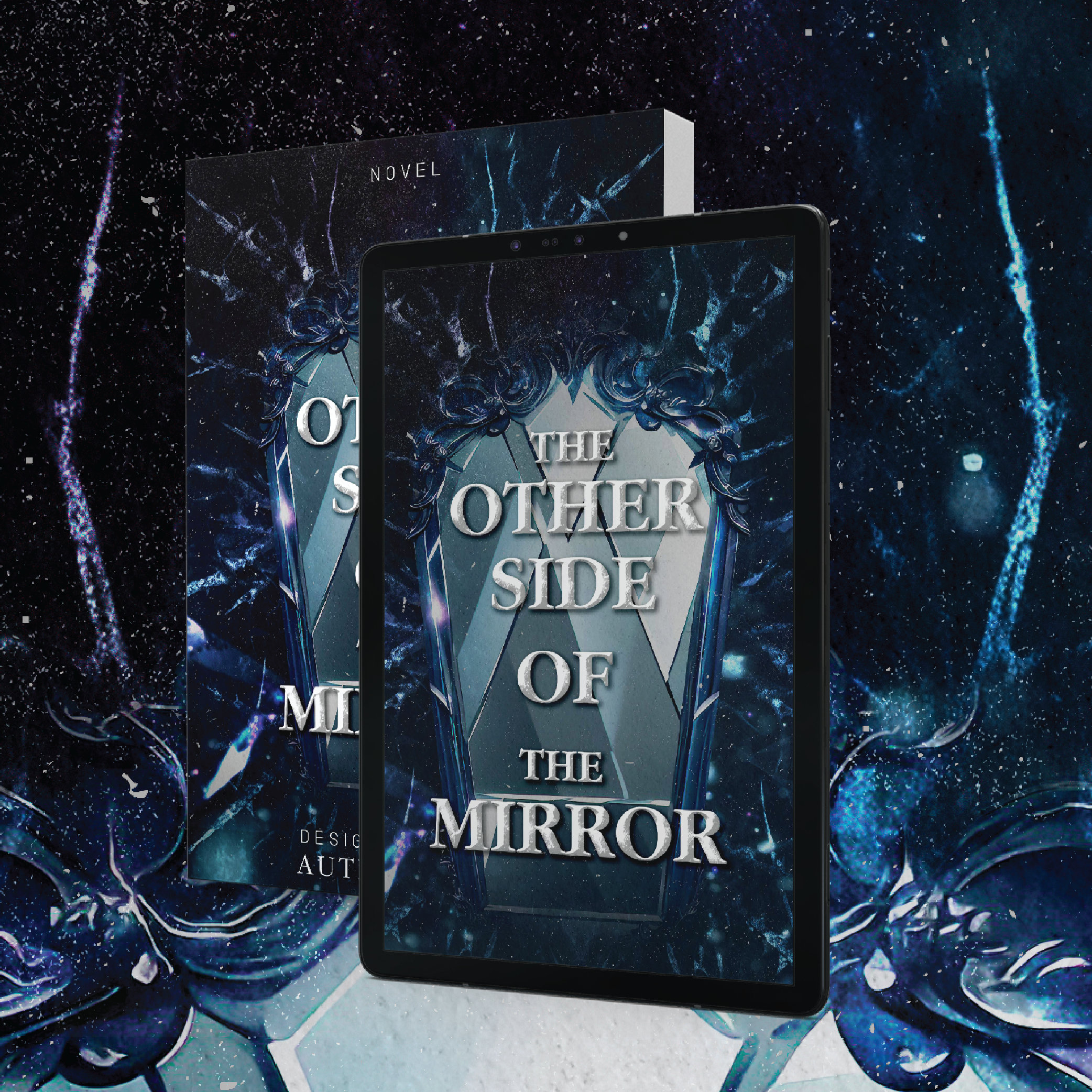 Premade Book Cover Design, E-book, Kindle,the Other Side of the Mirror ...