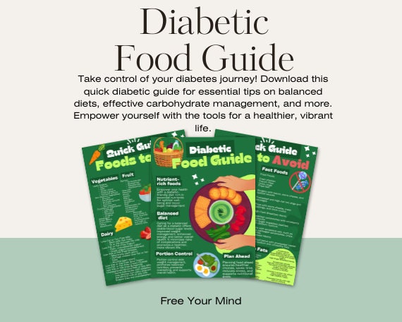 Diabetic Quick Food Guide, Patient Education, Diabetic Diet List, Diet ...