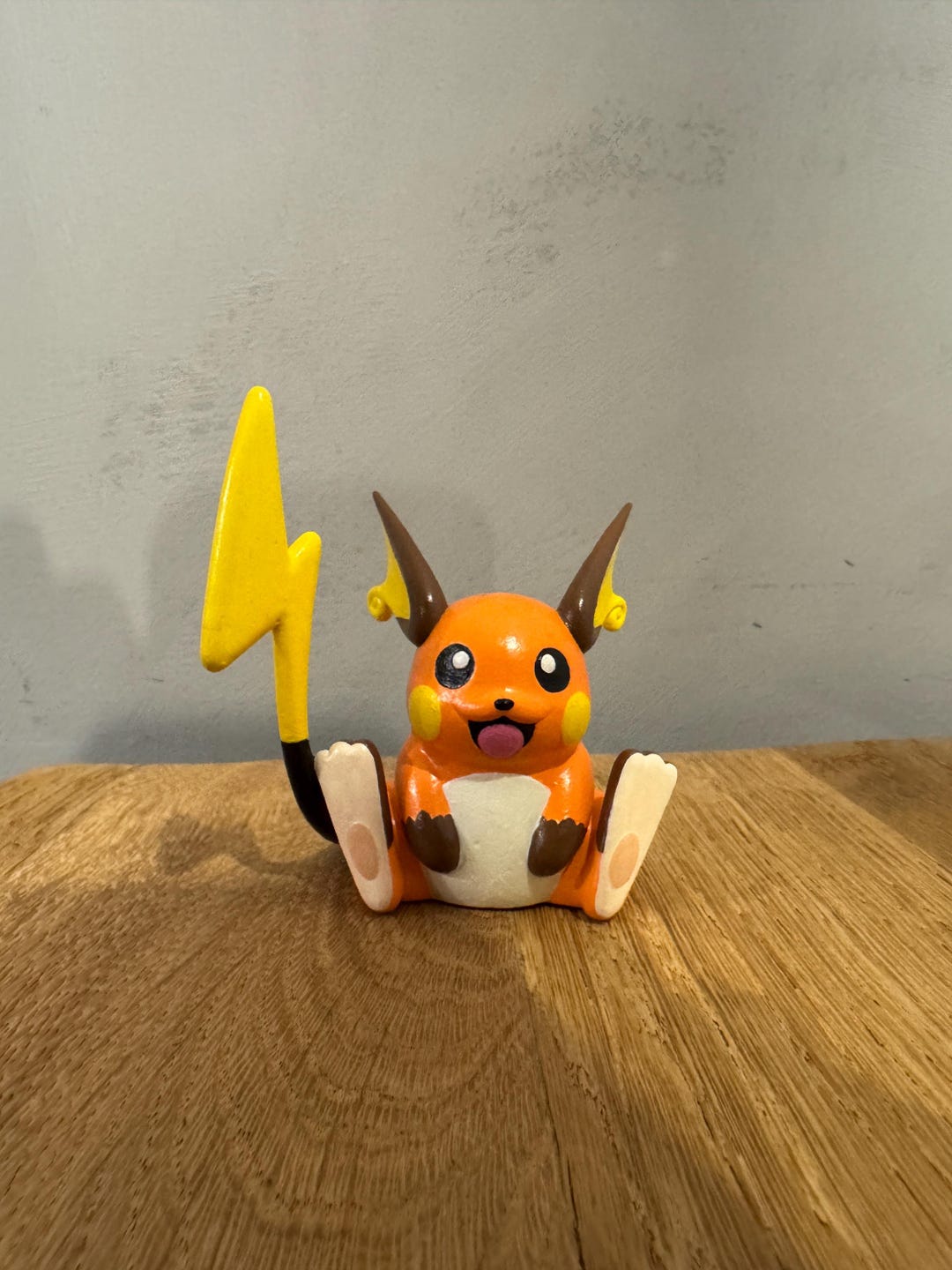 Raichu, Pokemon, 3D Printed Model Figure, Hand-painted, Acrylic Paint ...