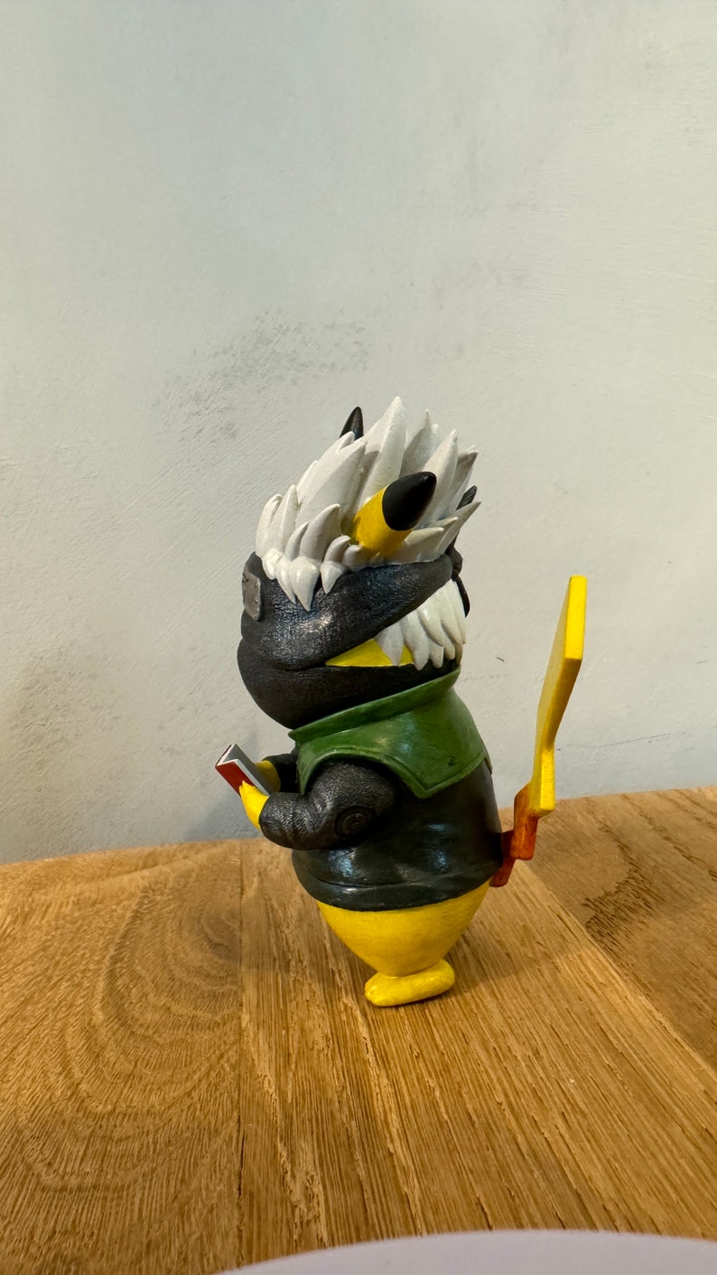 Naruto Pikachu, 3d-model, Pokemon, Anime, Handgeschilderde Figuur ...