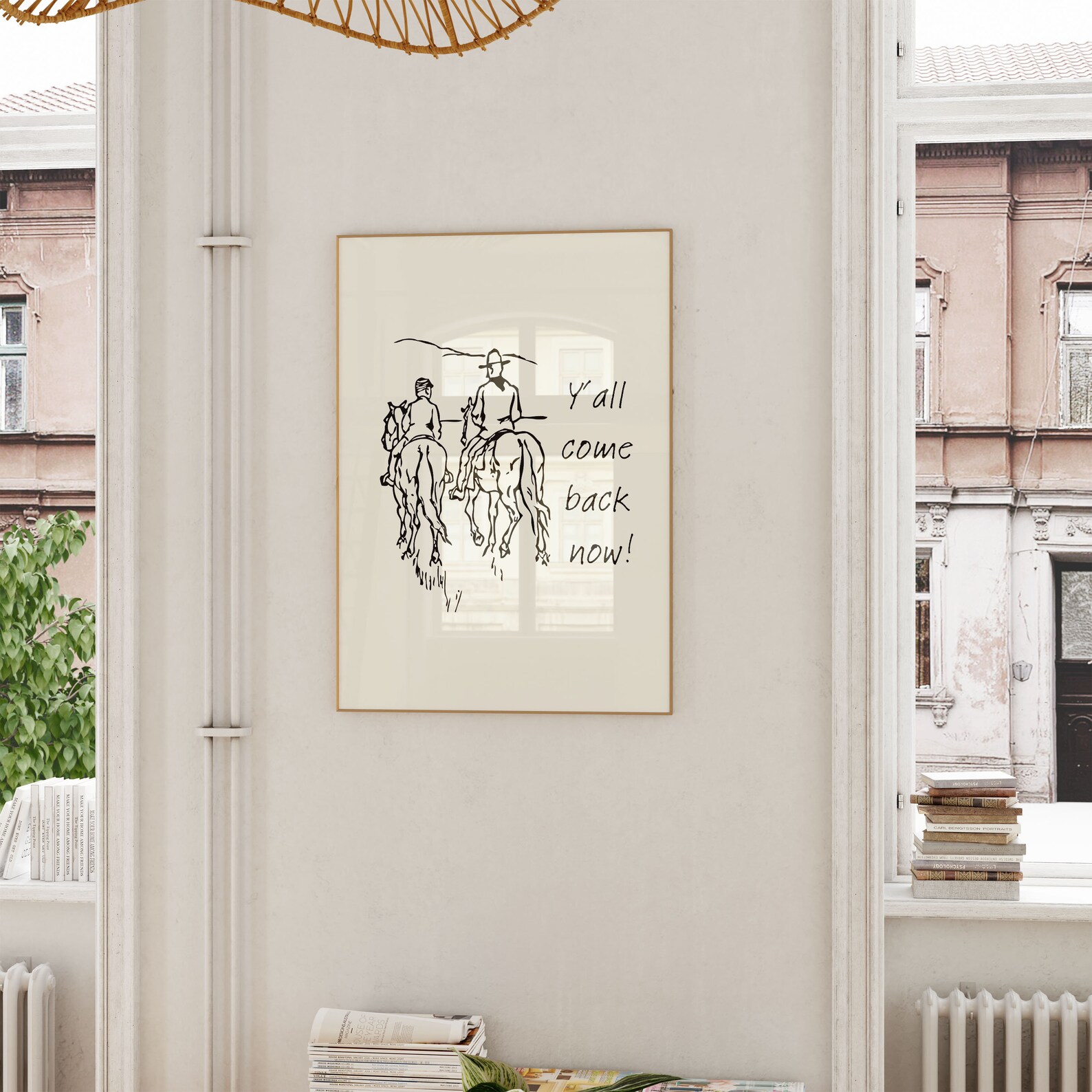 Y'all Come Back Now Print Vintage Poster Trendy Room Decor Cute Quote ...