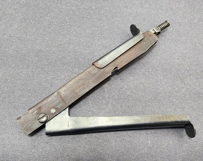 Vintage 1960's Adel Tool Co. Metal Nibbling Tool - Sheet Metal Cutter ...