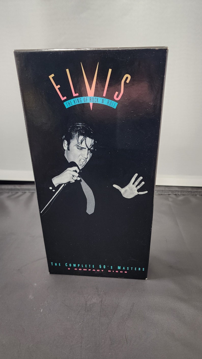 Elvis: Complete 50's Masters 1992 5-CD Collection, Vintage Music Box ...