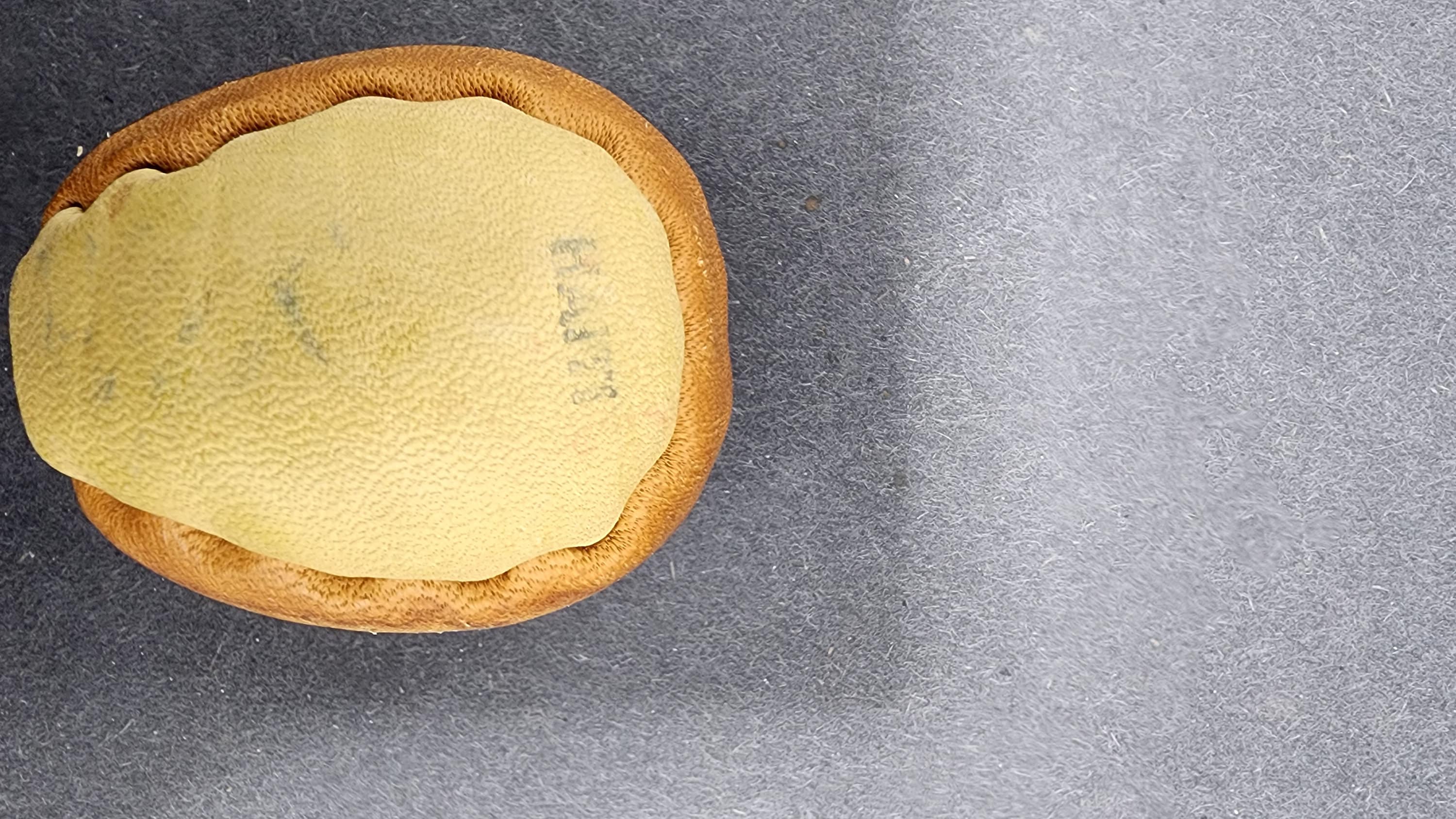 Vintage 1978 FB HAITI Official Footbag Hacky Sack Used Leather Footbag ...