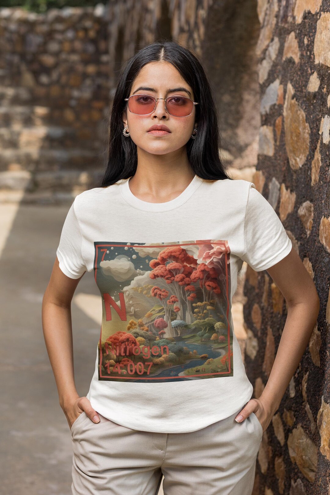 Nitrogen Element Tee | Nature-inspired Shirt - Etsy