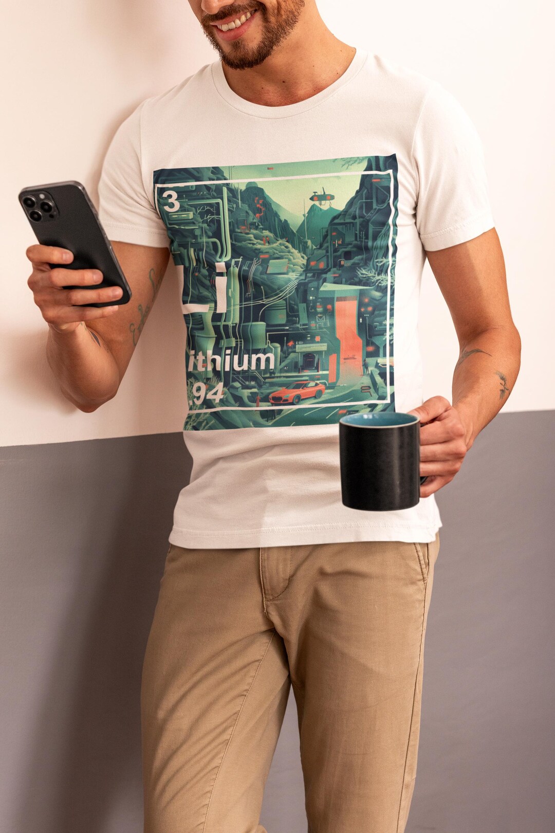 Lithium Element T-shirt - Etsy