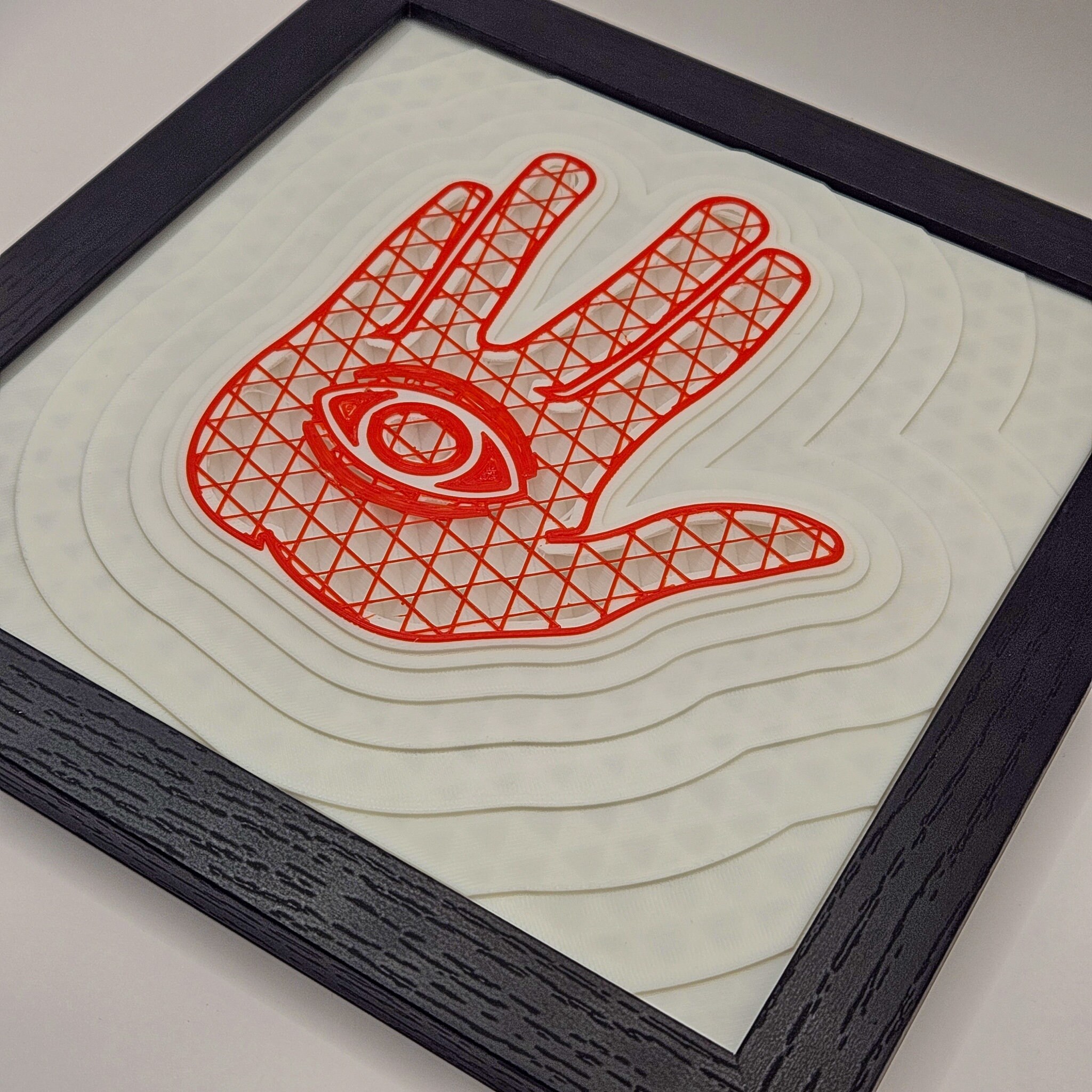 REZZ (3D Framed Artwork) | Custom Edm Dj Wall Art | 9"x9" Eco-designed ...