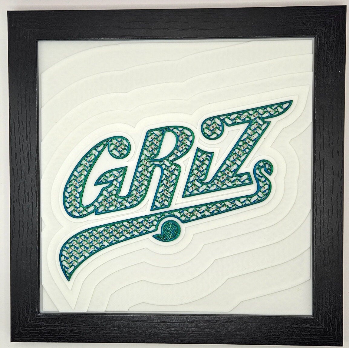 GRIZ 3D-PRINTED ARTWORK 3D Framed Custom Wall Art - Etsy