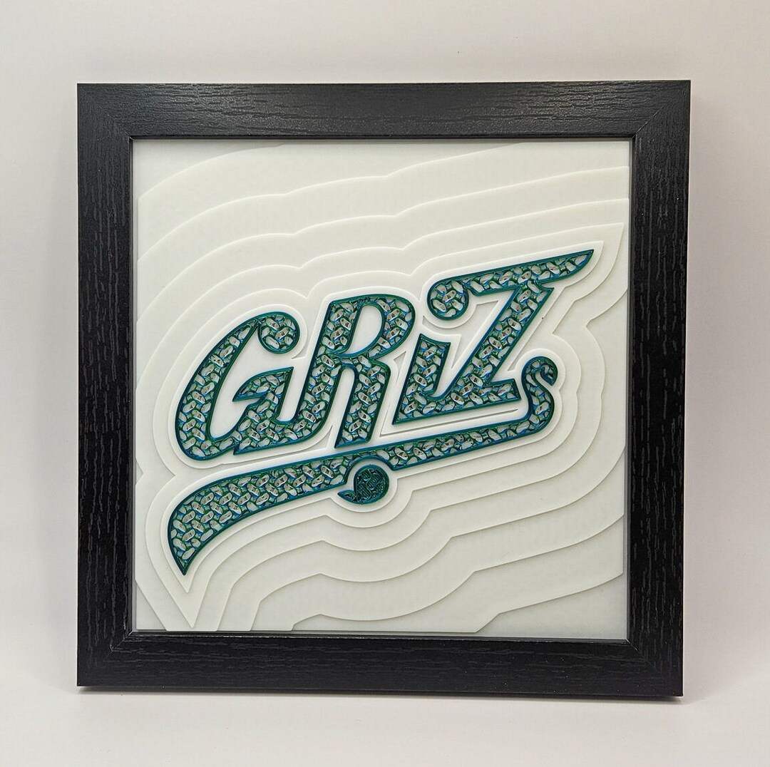 GRIZ 3D-PRINTED ARTWORK 3D Framed Custom Wall Art - Etsy