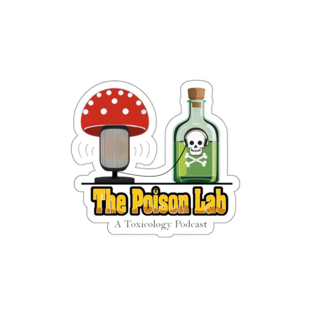 The Poison Lab Thumbnail VINTAGE FONT STICKER - Etsy