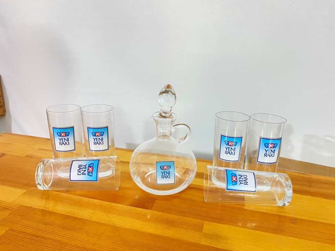 Raki Glass,museum Set, New Raki Glass Set TEKEL Production, New Raki ...