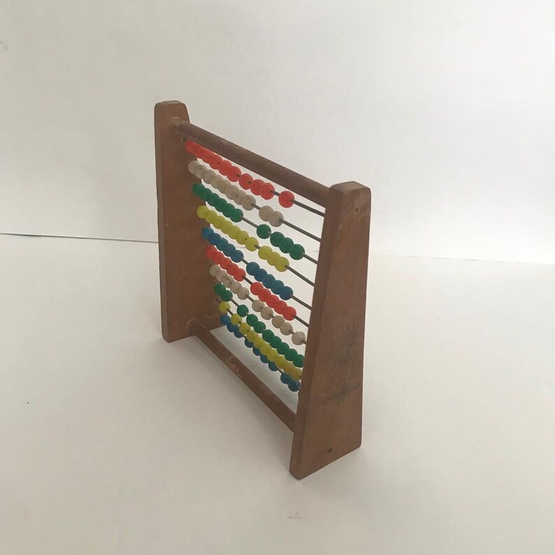 Vintage Abacus Primitive Period, Abacus for School, Antique Abacus Made ...