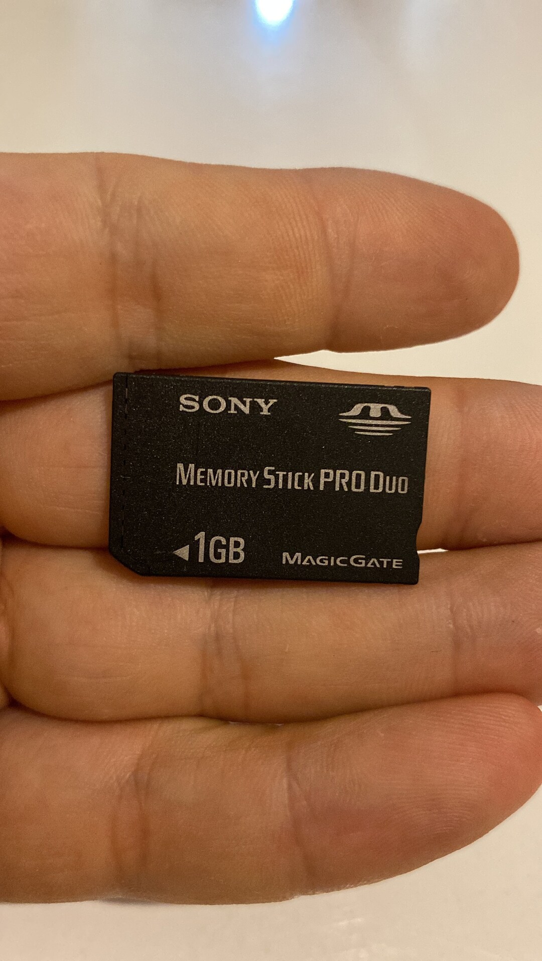 Vintage Genuine Sony 1GB Memory Stick Pro Duo Magicgate Made in Japan ...