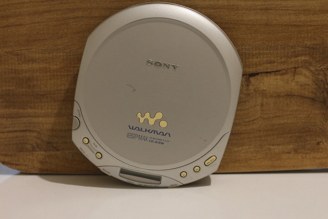 Vintage Sony Walkman CD Compact Player, Sony Walkman, CD Player ...