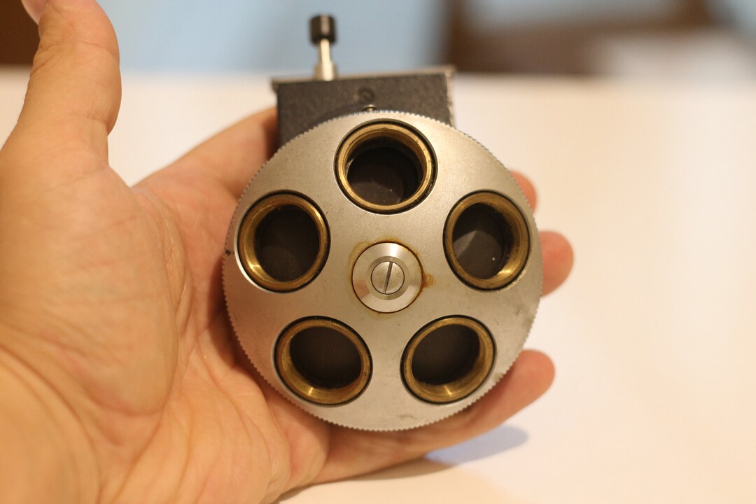 5 Objective Microscope Turret Working Free Shipping - Etsy