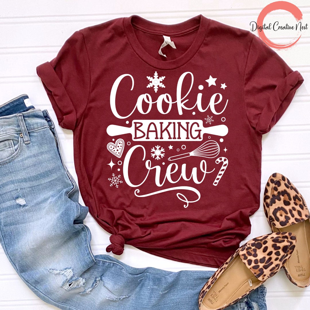 Cookie Baking Crew SVG, Cookies Svg, Baking Team SVG, Family Christmas ...