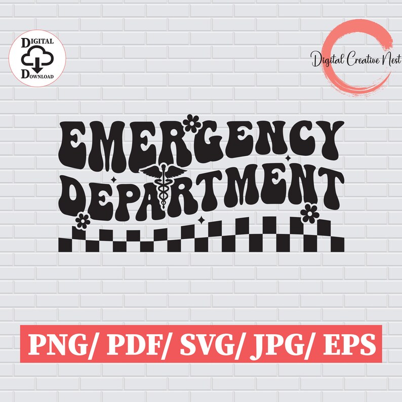 Emergency Department SVG PNG, Emergency Room Svg, Medical Symbol Svg ...
