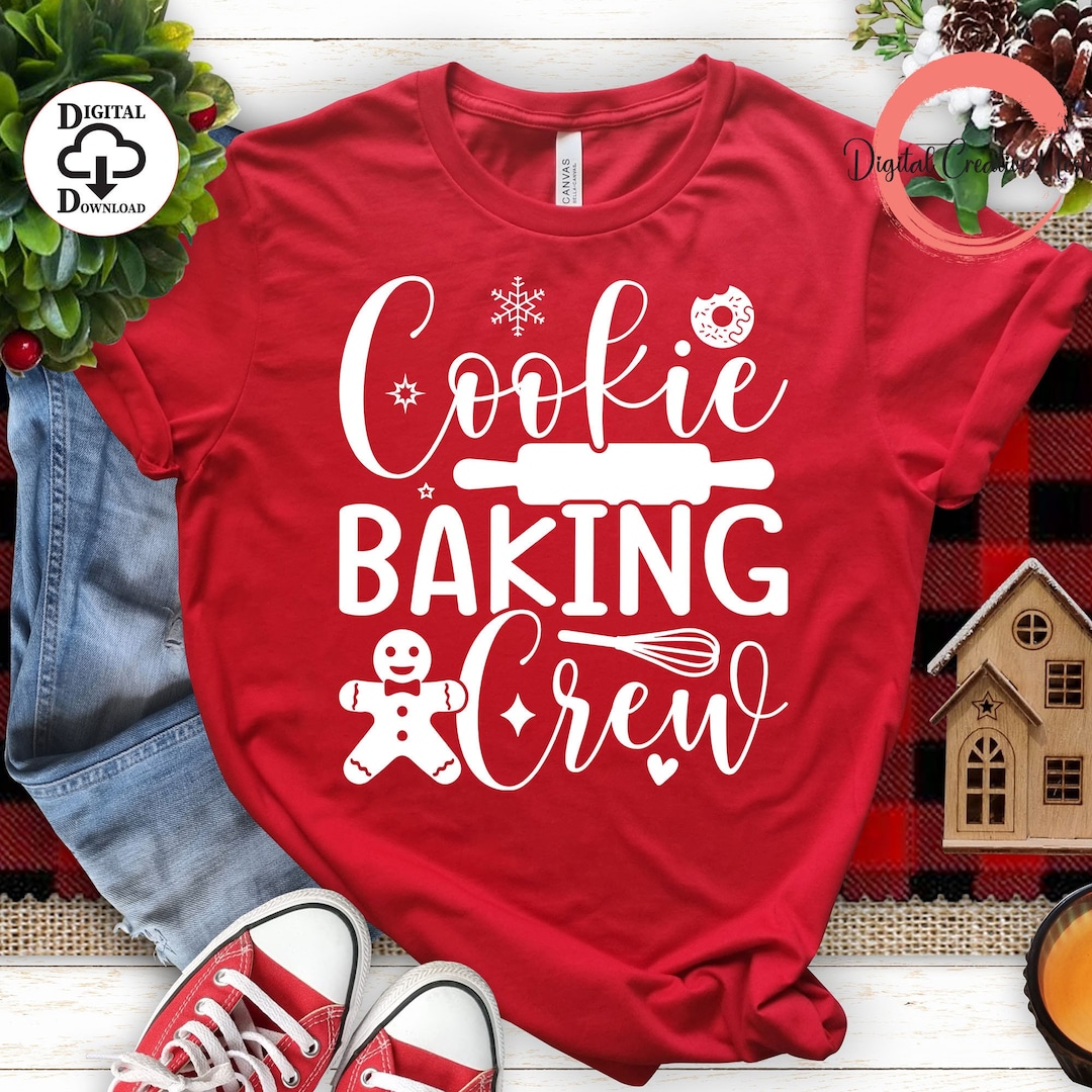 Cookie Crew SVG, Baking Team SVG, Family Christmas SVG, Christmas ...