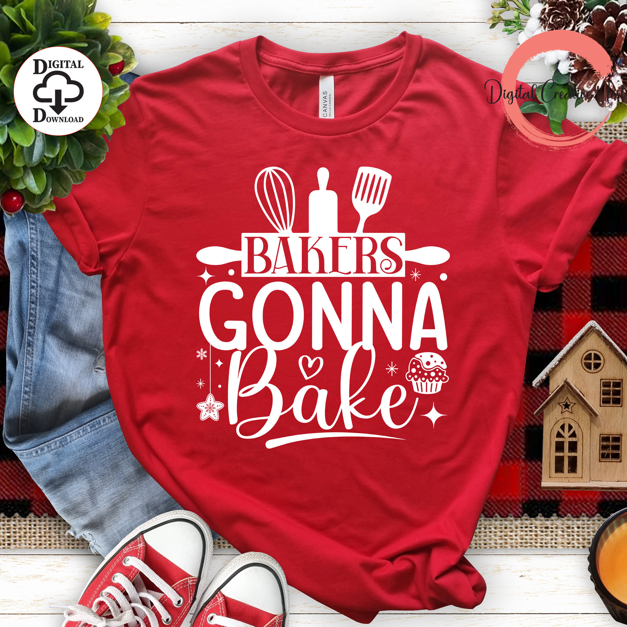 Bakers Gonna Bake SVG PNG, Kitchen Svg, Cookie Baking Crew Svg, Baking ...