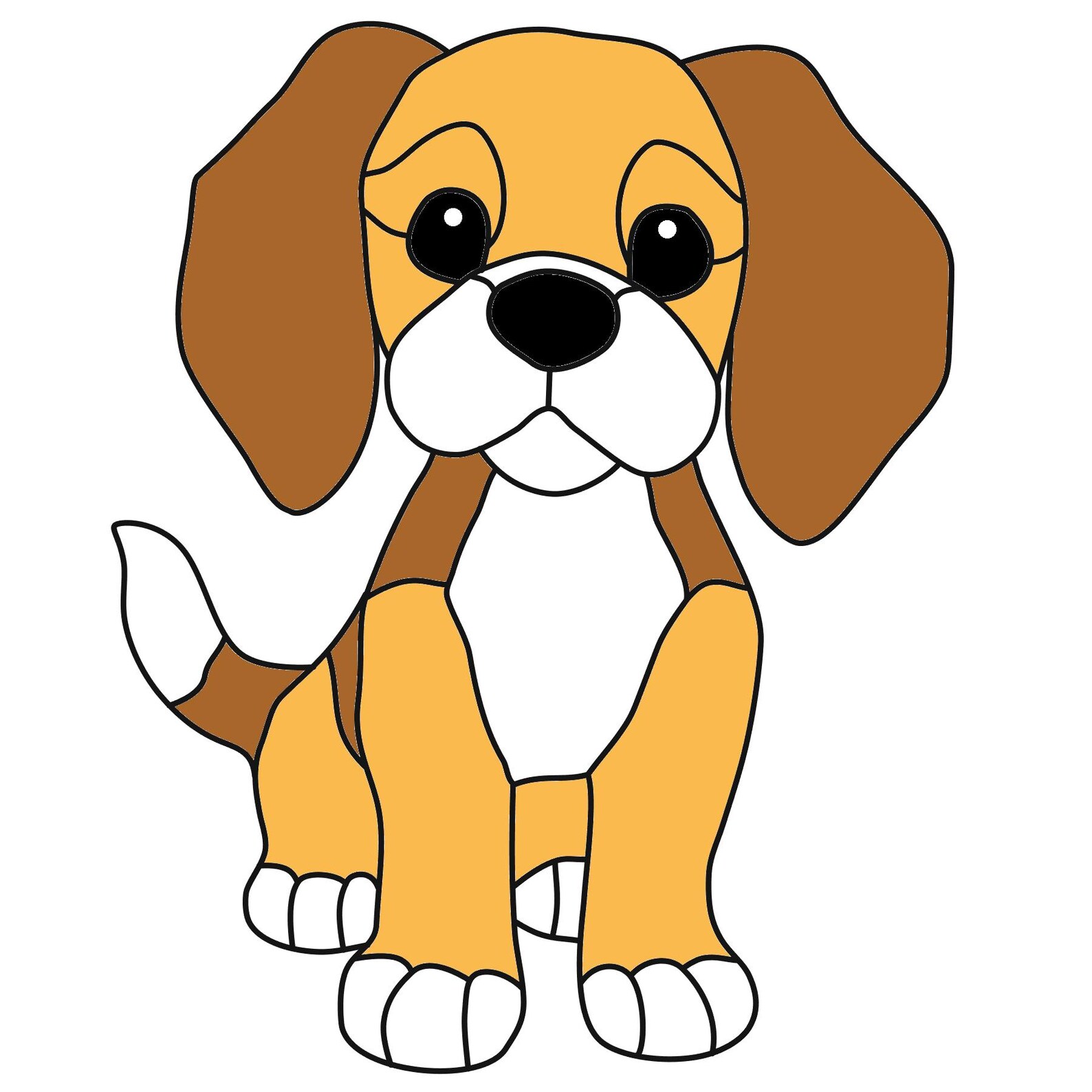 Beagle Puppy Suncatcher-stained Glass Pattern - Etsy