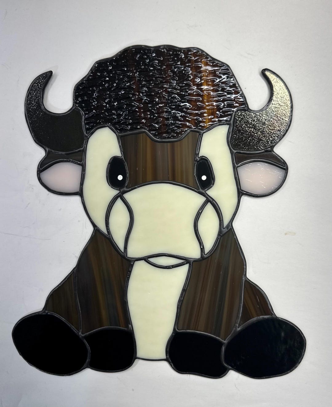 Stuffed Buffalo-stained Glass Suncatcher Pattern - Etsy